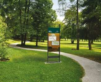 Panou informativ stradal bifacial SENNA